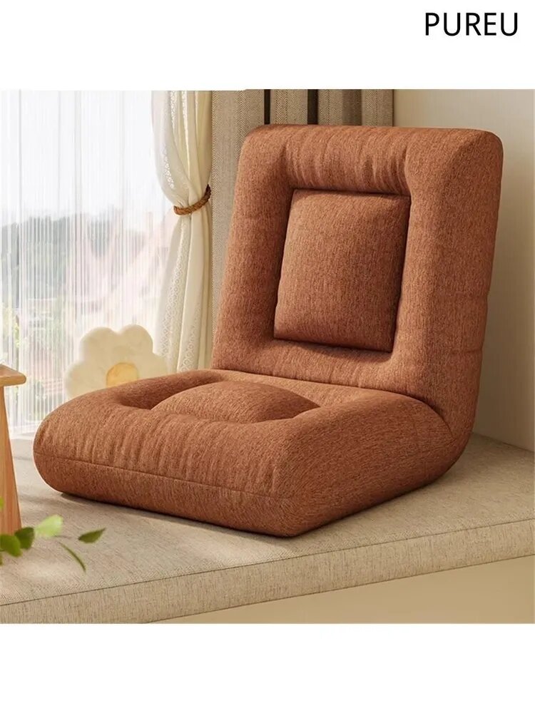PUREU Кушетка, механизм Книжка, 50х49х58 см, коричневый текстиль