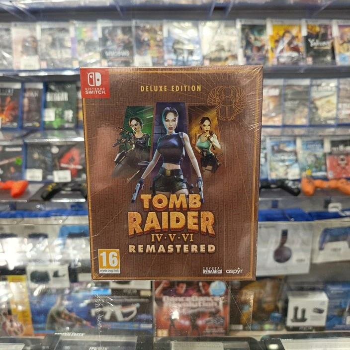 Tomb Raider IV-VI Remastered Starring Lara Croft - Deluxe Edition [Nintendo Switch, русская версия](SPC)