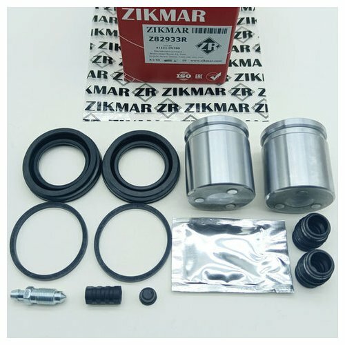 Ремкомплект торм суппорта С поршнем ПЕР Nissan Murano, Qashqai, Renault Koleos (d45 mm), Front ZIKMAR Z82933R