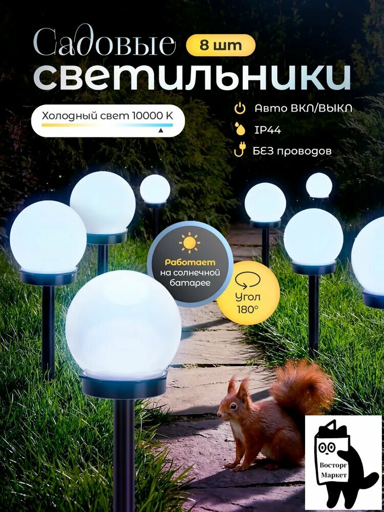 Defender Уличный светильник, количество ламп:8шт