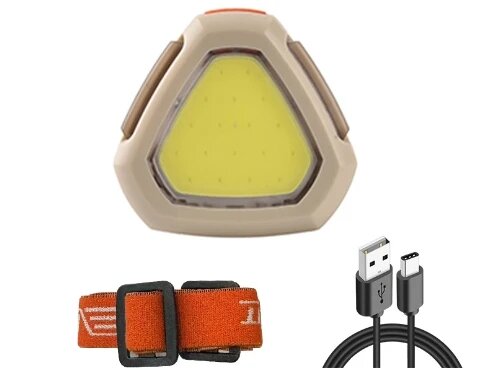 E－SMARTER LED Налобный Фонарь Белый Свет CY2025 COB