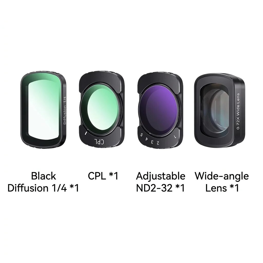 Набор фильтров Desiontal DJI Osmo Pocket 4, 4in1