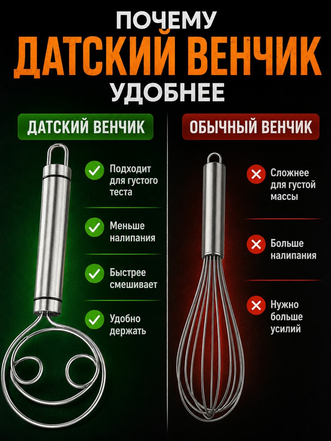 Венчик, длина 21 см — фото 1