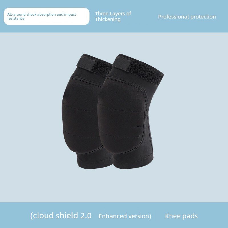 Накладка на колени для юношей: размер L, усиленная защита серии Cloud Shield 2.0