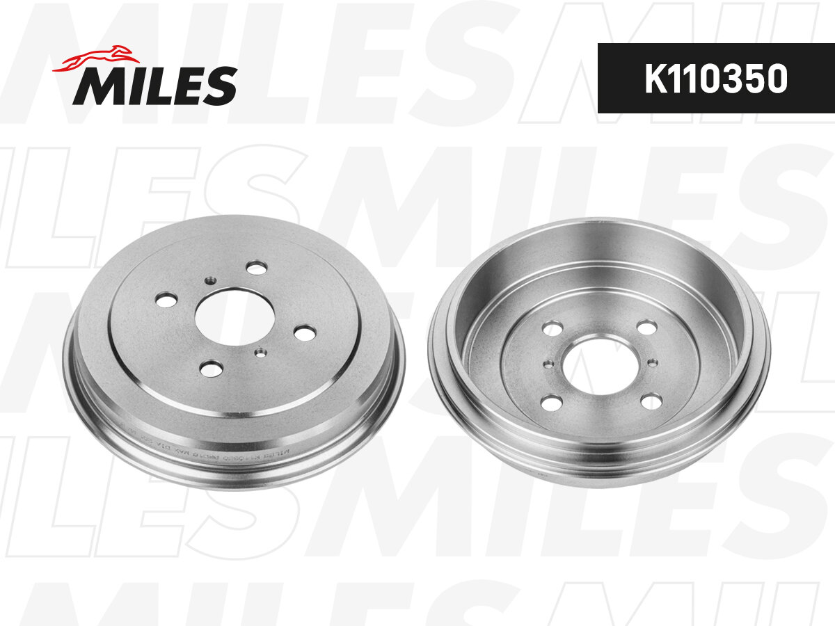 MILES Тормозной барабан GEELY MK-CROSS K110350