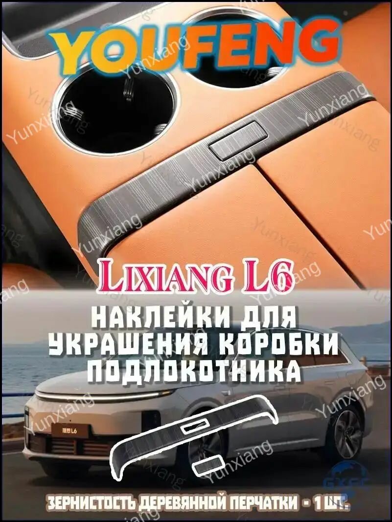Декоративная защита бокса подлокотника LiXiang L6
