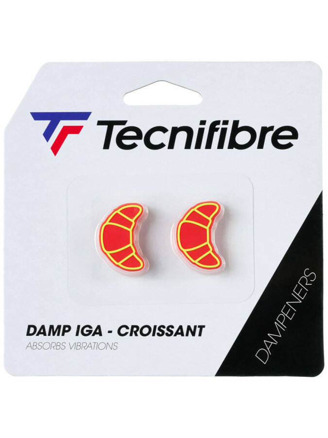 Виброгаситель для ракетки Tecnifibre Damp Iga Croissant x2, Brown