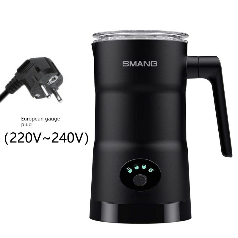 Сманг MF02 черный кофейный молочный пенник 4 в 1, розетка ЕС