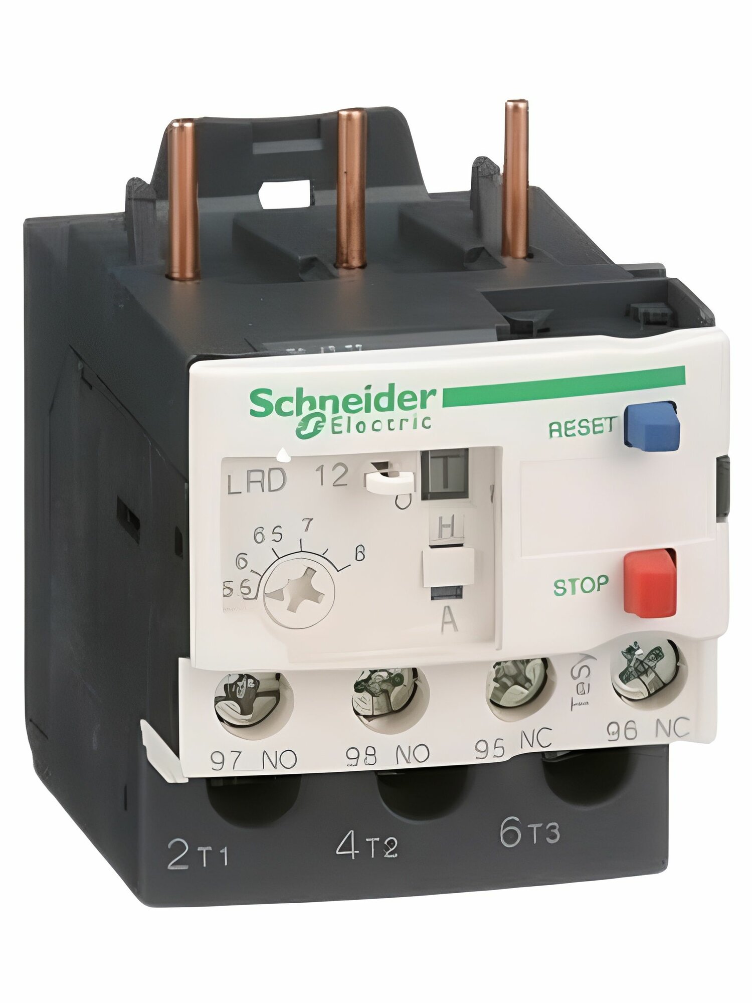 LRD12 Schneider Electric, 5,5-8А, Реле перегрузки тепловое.