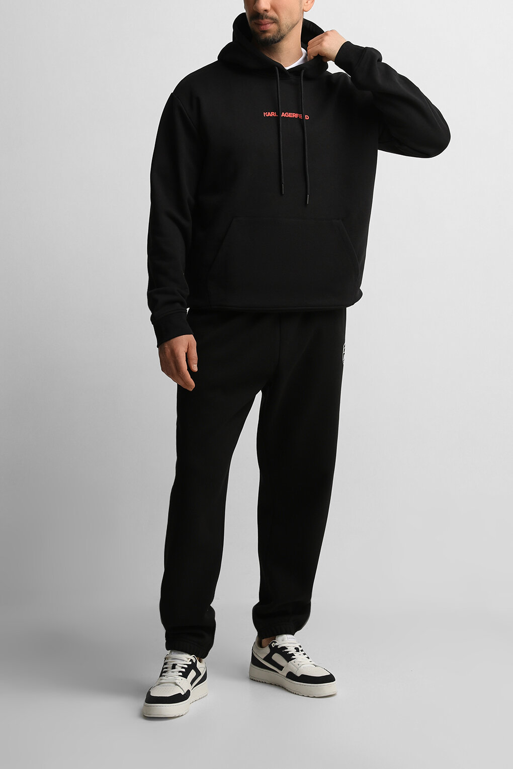 Толстовка Karl Lagerfeld, размер S, , черный — фото 1