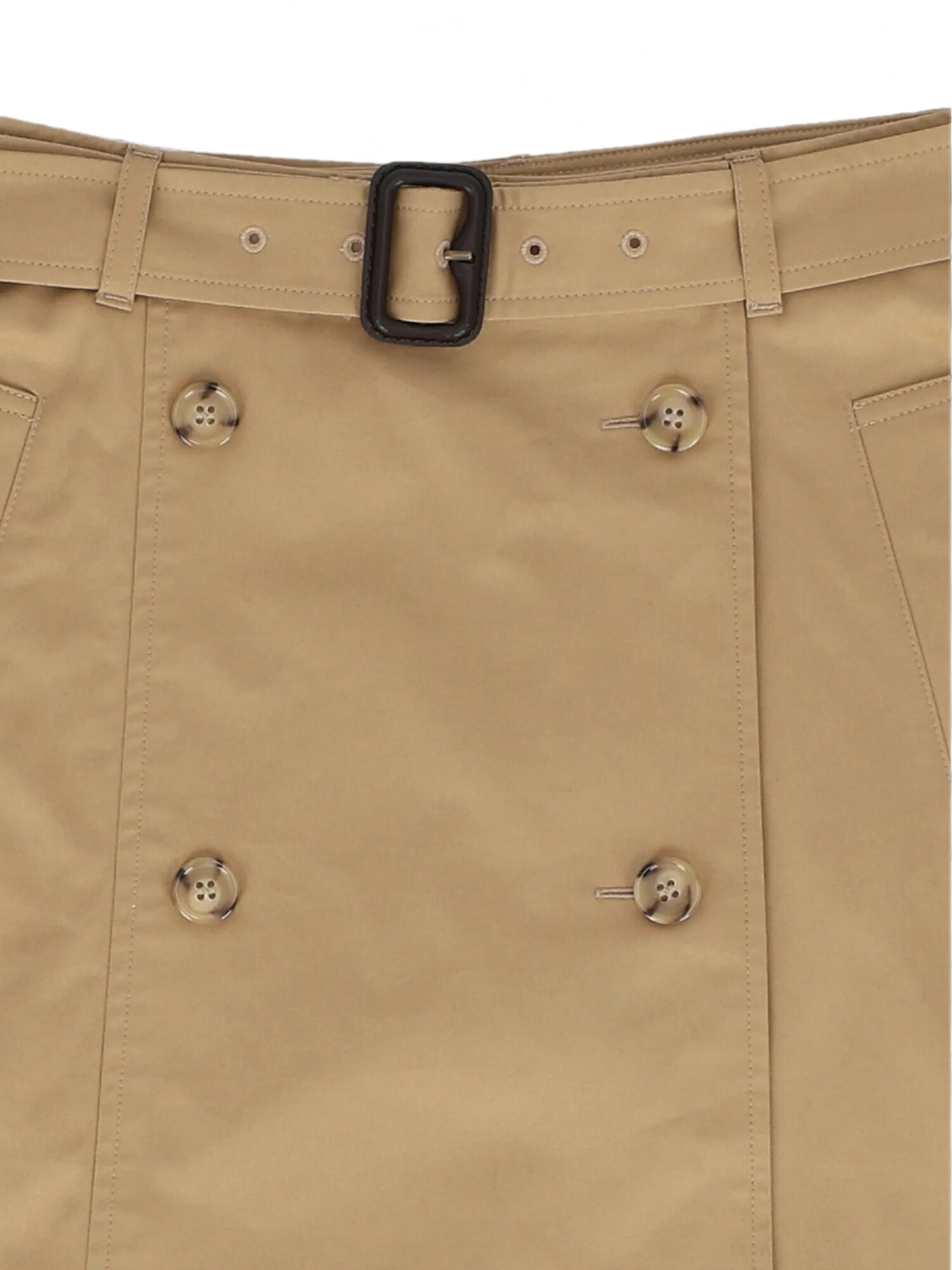 Юбка BURBERRY Double-breasted belted skirt, размер 152 — фото 1
