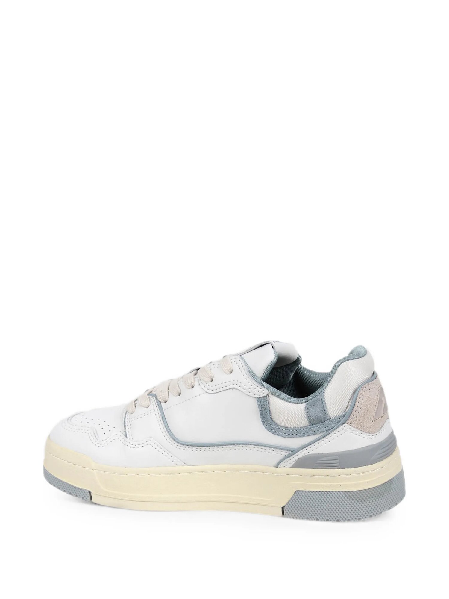 Кроссовки AUTRY CLC Low panelled leather sneakers, размер 39, бежевый/белый — фото 1