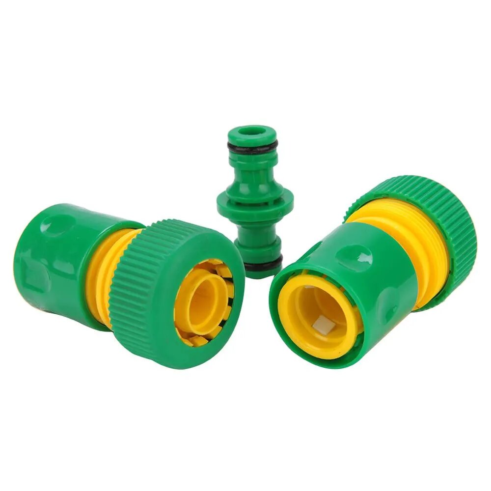Комплект быстрых ремонтных фитингов 3/4" (6 шт) для садового шланга
