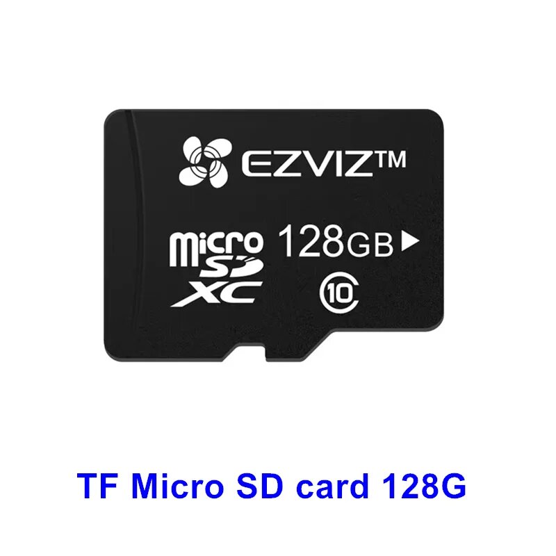 TF-карта EZVIZ/Hikvision 32/64/128/256/512 ГБ 128G