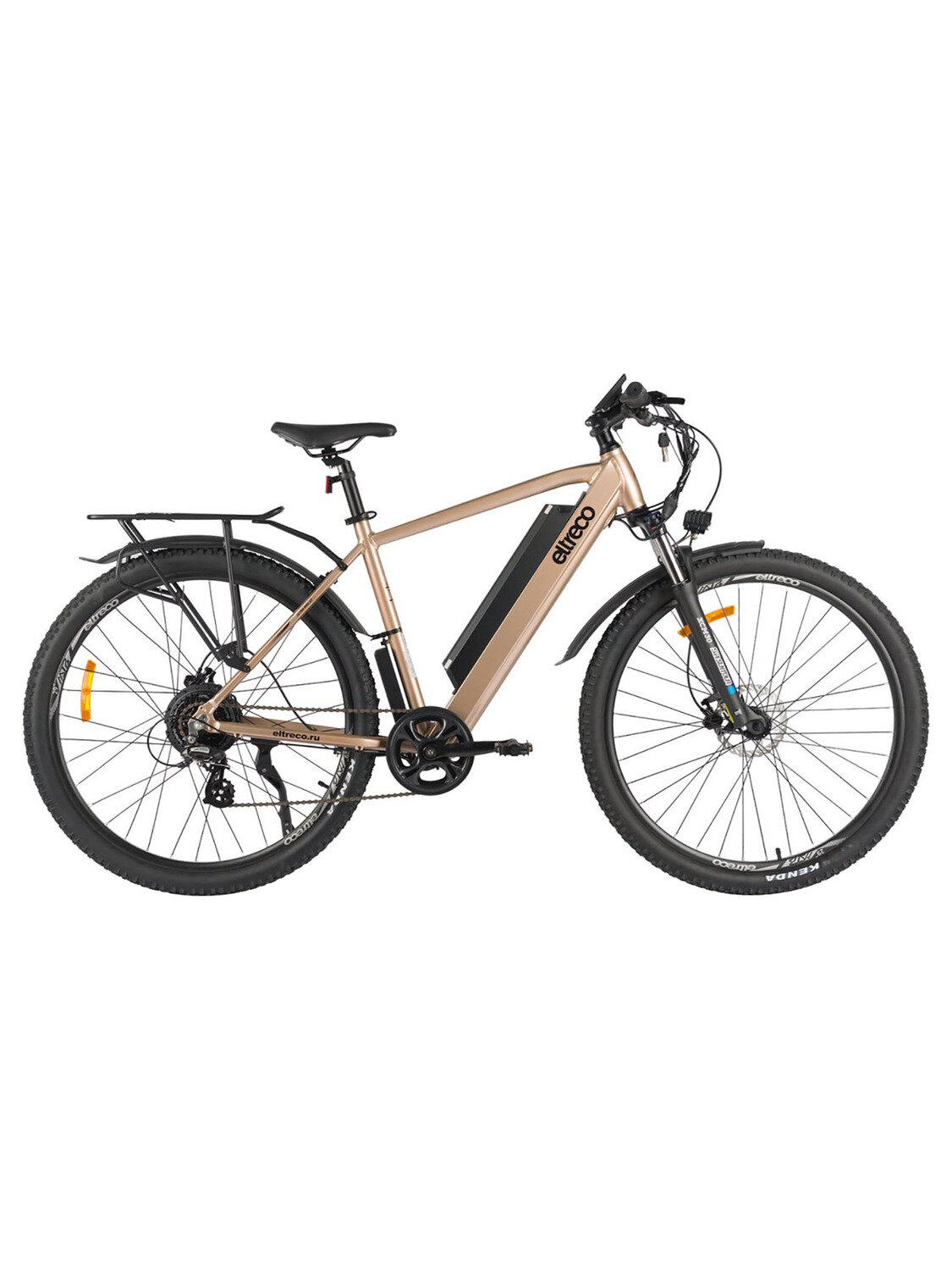 Электровелосипед Eltreco Ultra MAX GT бежевый, для мужчин ,500