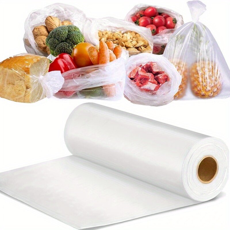 Прозрачные пакеты для хранения продуктов, 100 шт, большие (11,81×15,75 дюйма), белые, с застежкой, пищевой класс