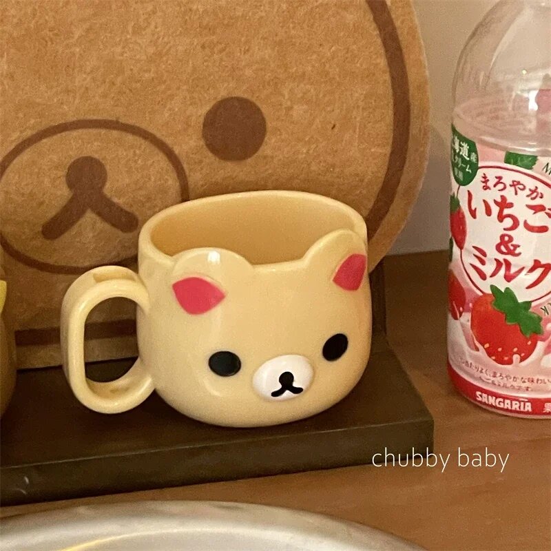 Стакан для зубных щеток Rilakkuma Chubbybaby khaki