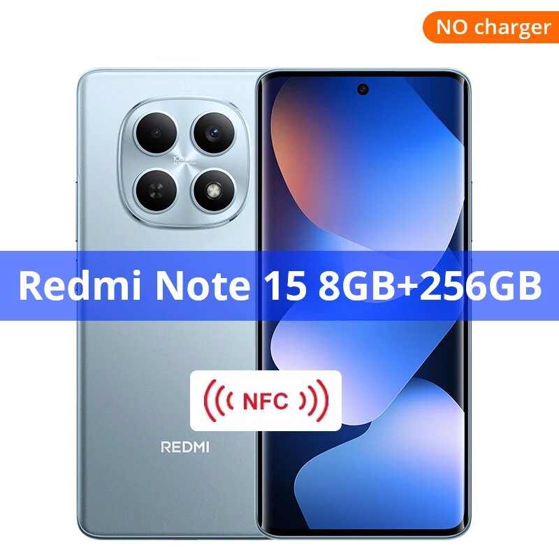Смартфон Xiaomi Redmi Note 15, 8/256ГБ, global