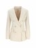 Куртка al duca d'aosta Double-breasted jacket, размер 40, бежевый/белый