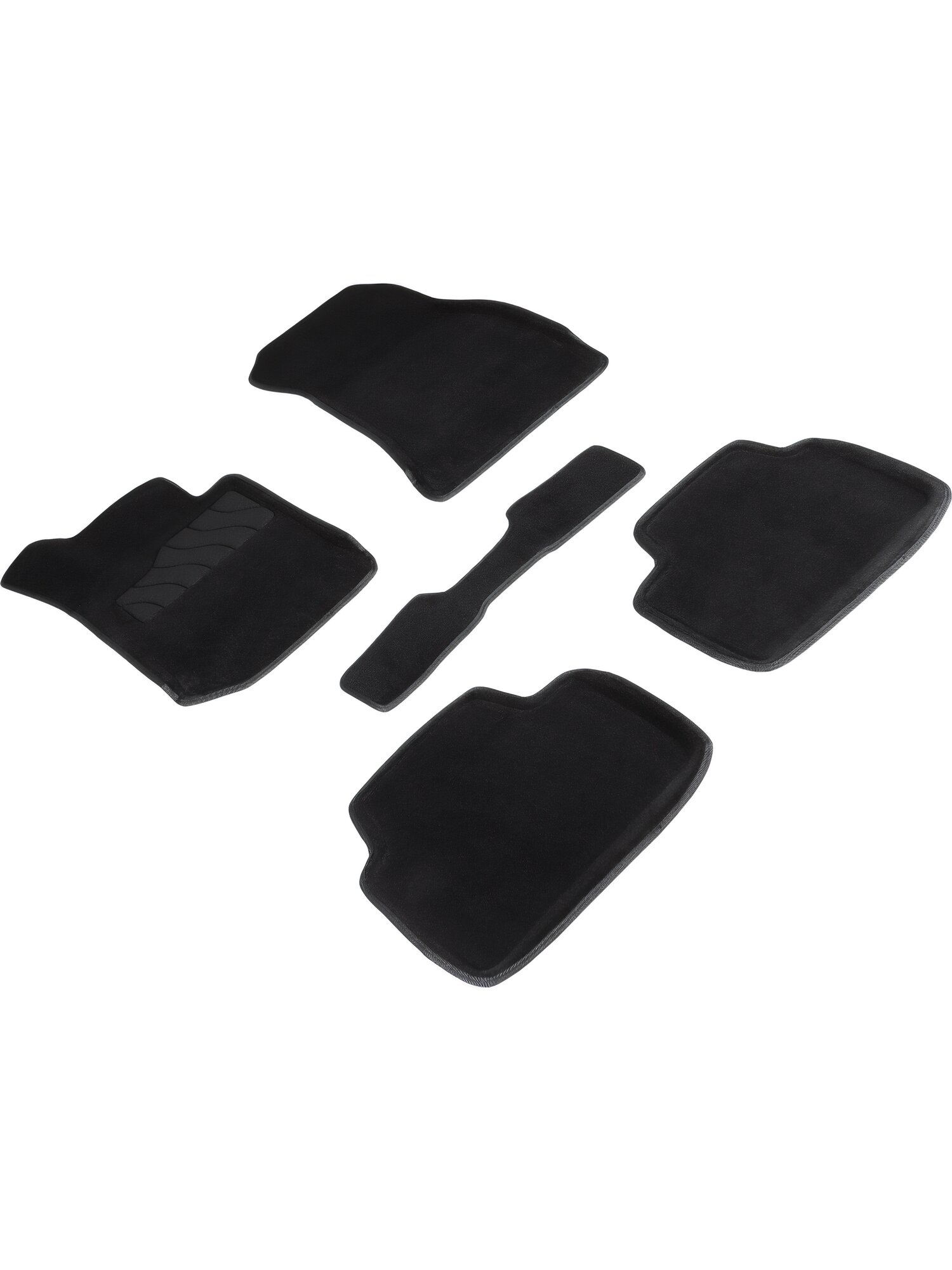 Ворсовые 3D коврики Seintex для BMW 3 Ser G20 4WD 2018-н. в. (92796)