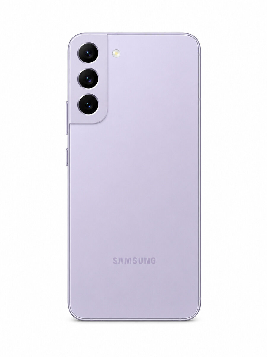 Смартфон Samsung Galaxy S22 5G 8/256 ГБ, фиолетовый, компактный, AMOLED 120 Гц