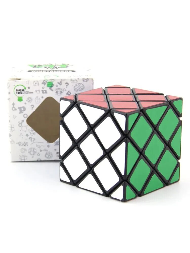 LanLan Кубик 8 Axis 6 Surface Hexahedron Skewbed Magic Cube