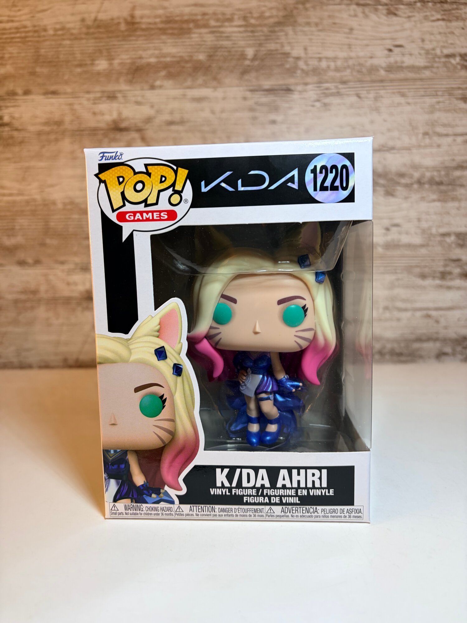 Коллекционная фигурка Funko POP! Games K/DA Ahri №1220 (Ари) виниловая, оригинал