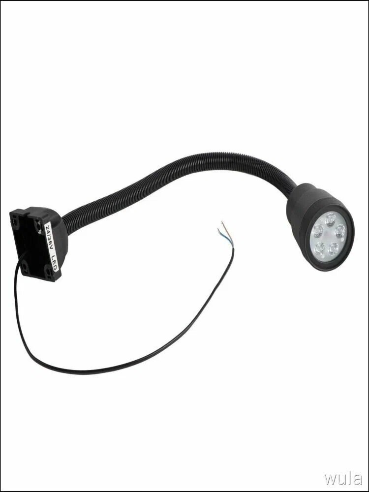 Светодиодное рабочее освещение LED, встроенный, для офиса, 35x25x15 см, черное