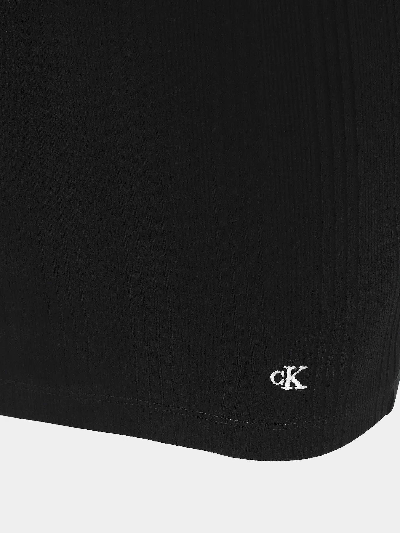 Платье Calvin Klein Jeans Осень-зима 2025, размер L, черный — фото 1