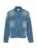 Куртка foret Hazy pleated chest-pocket denim jacket, размер 50