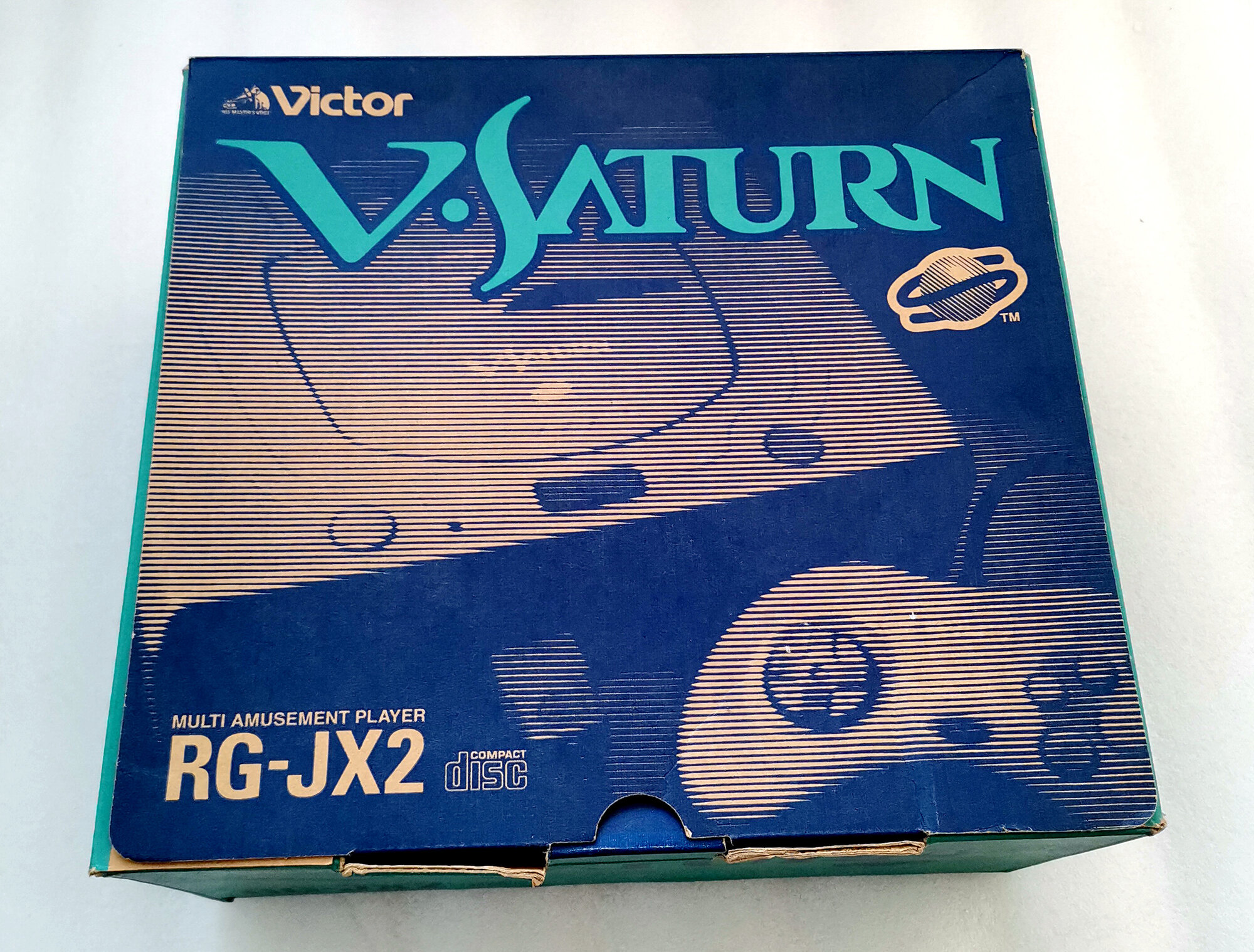SEGA Victor RG-JX2 SS Консоль Японская версия Новый Не включенная Стандартная комплектация Темно-серый игровая консоль
