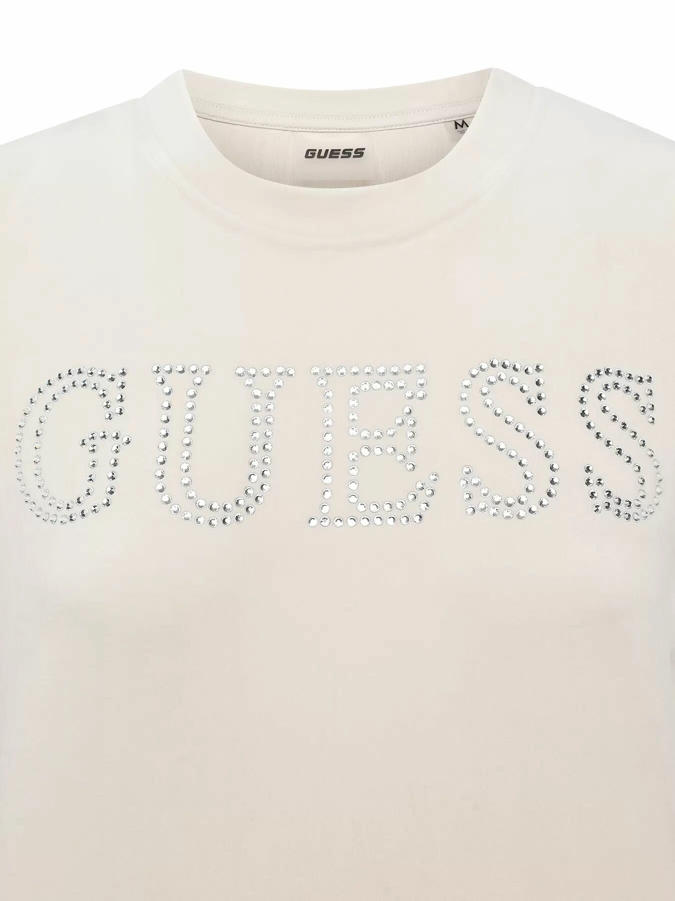 Футболка GUESS, размер L, белый, — фото 1
