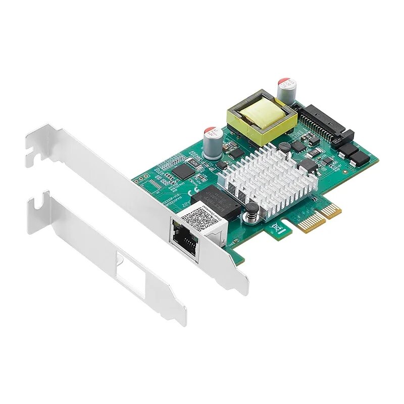 FOVORE сетевая карта 2.5Гбит PCI Express для ПК