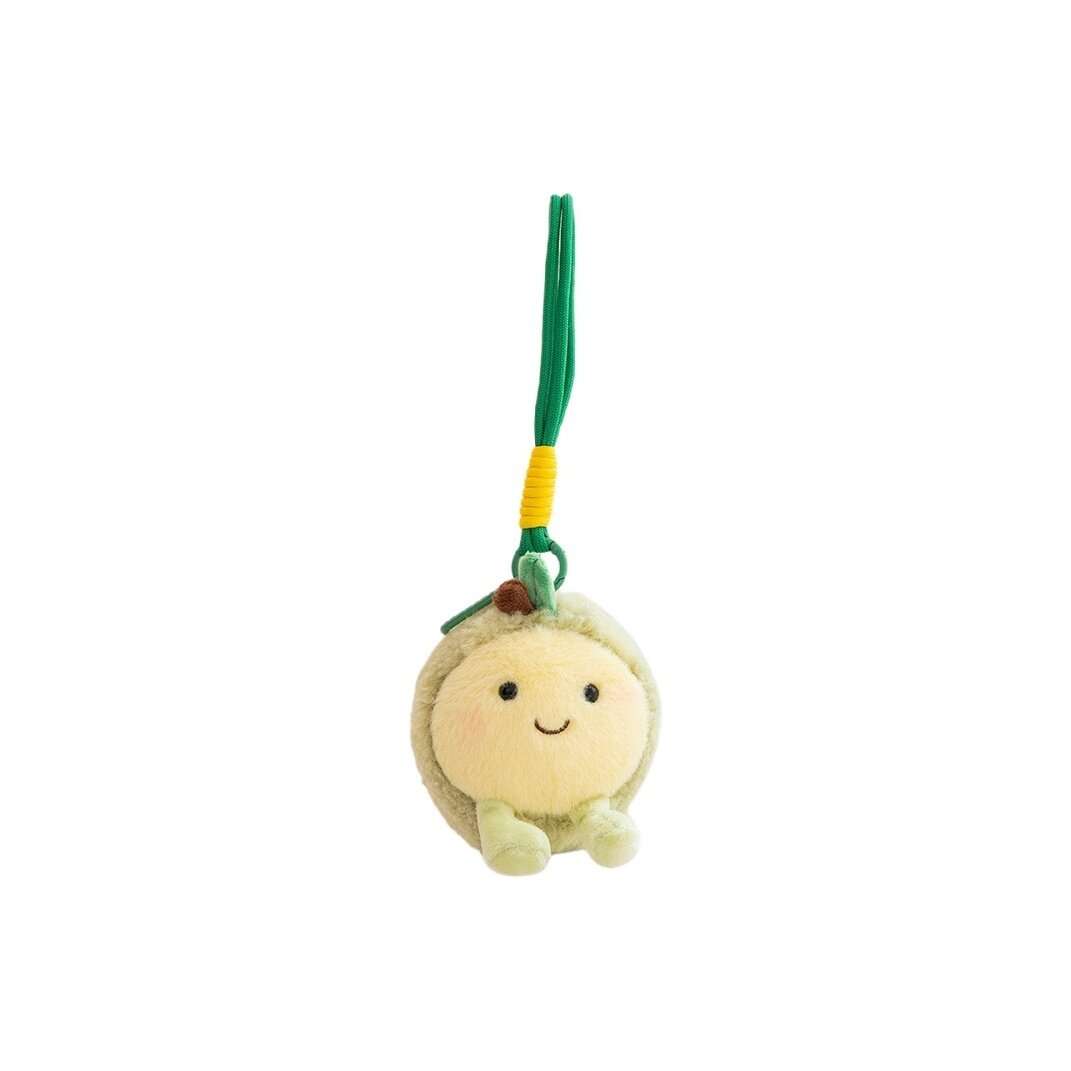 GONGZHULIANREN Свежий Dopamine Dressing Fruit Бобовый Ткань кармана Кукольная игрушка Брелок для ключей Плюшевые брелки 10cm