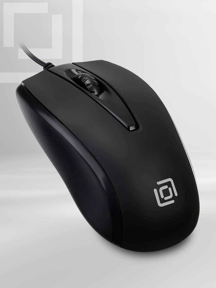 Мышь Оклик 325M оптическая (1000dpi) USB (2but)