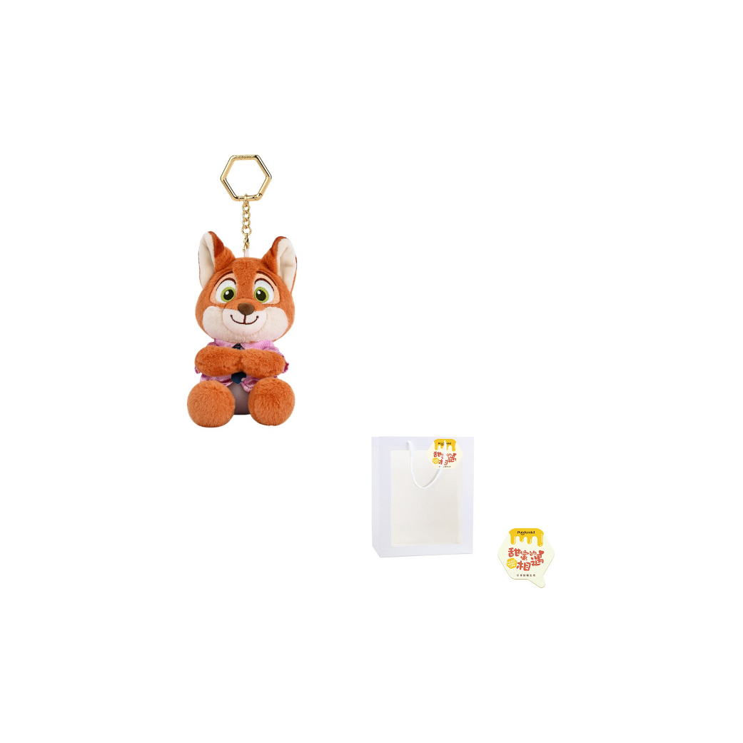 POTDEMIEL X Disney Zootopia 2 Плюшевые брелки 11cm 12cm Длина тела