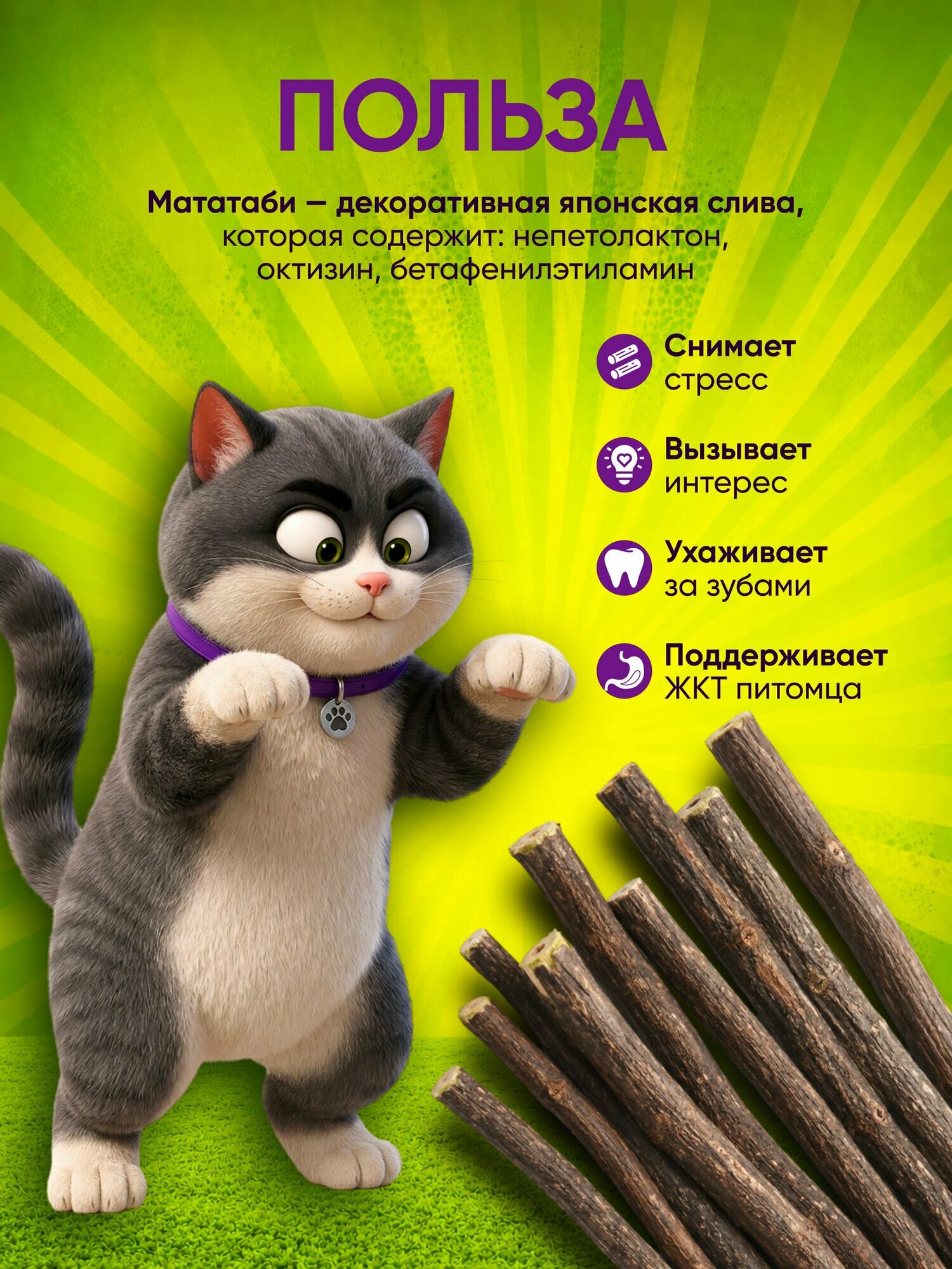 Палочки мататаби — фото 1