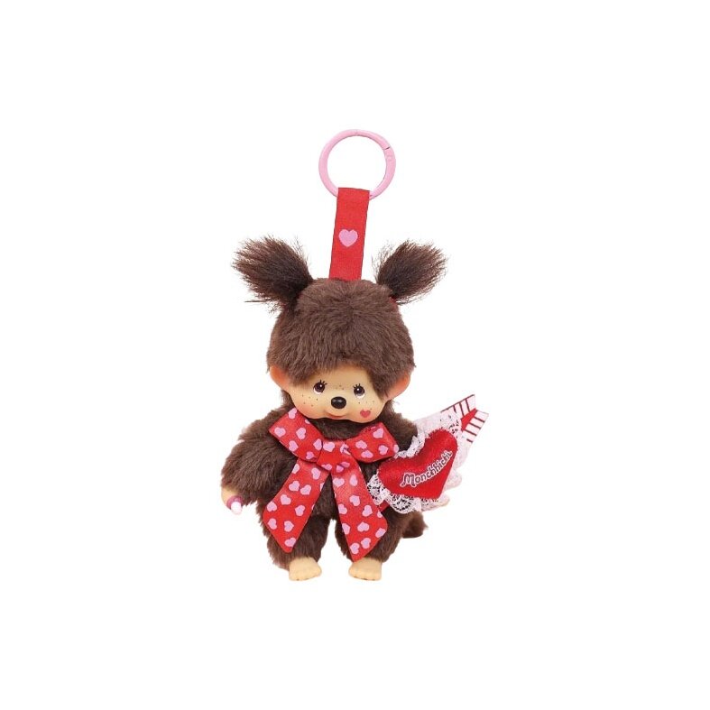 Monchhichi Limited Collection Милый стиль и Веселье kiss Любимая Плюшевая подвеска Маленький Высокий