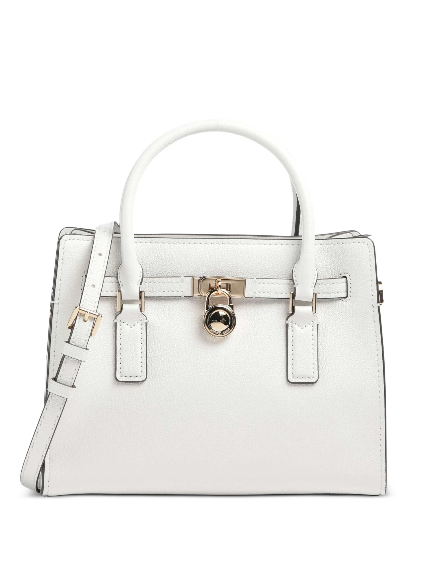 Сумка Hamilton padlock leather satchel bag
