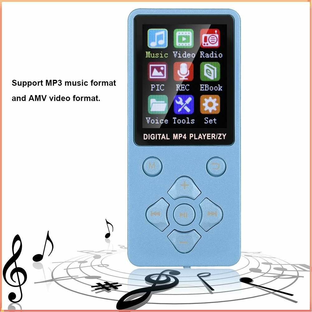 MP3-плеер без диска, синий