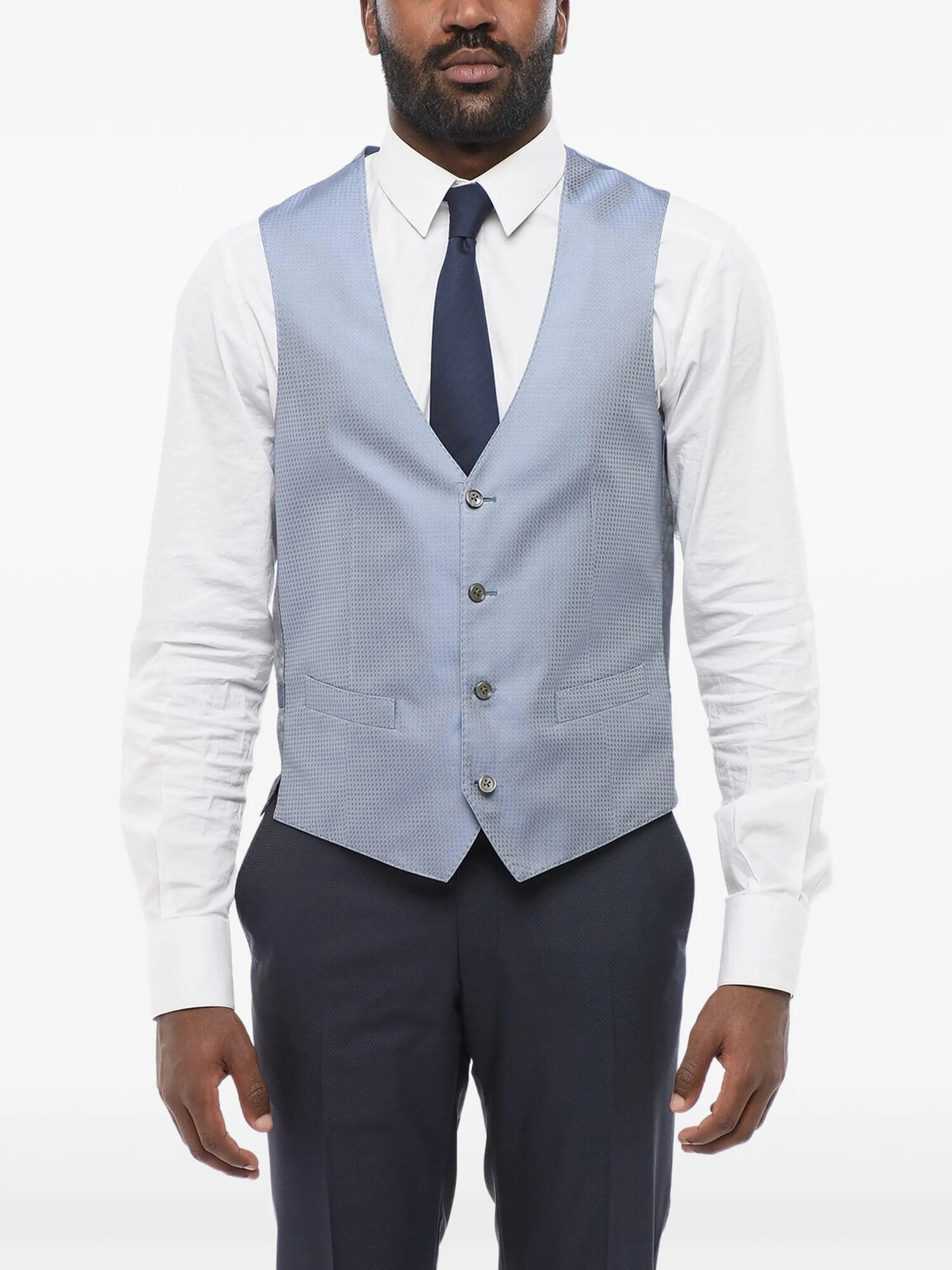 Пальто Geometric-pattern silk waistcoat
