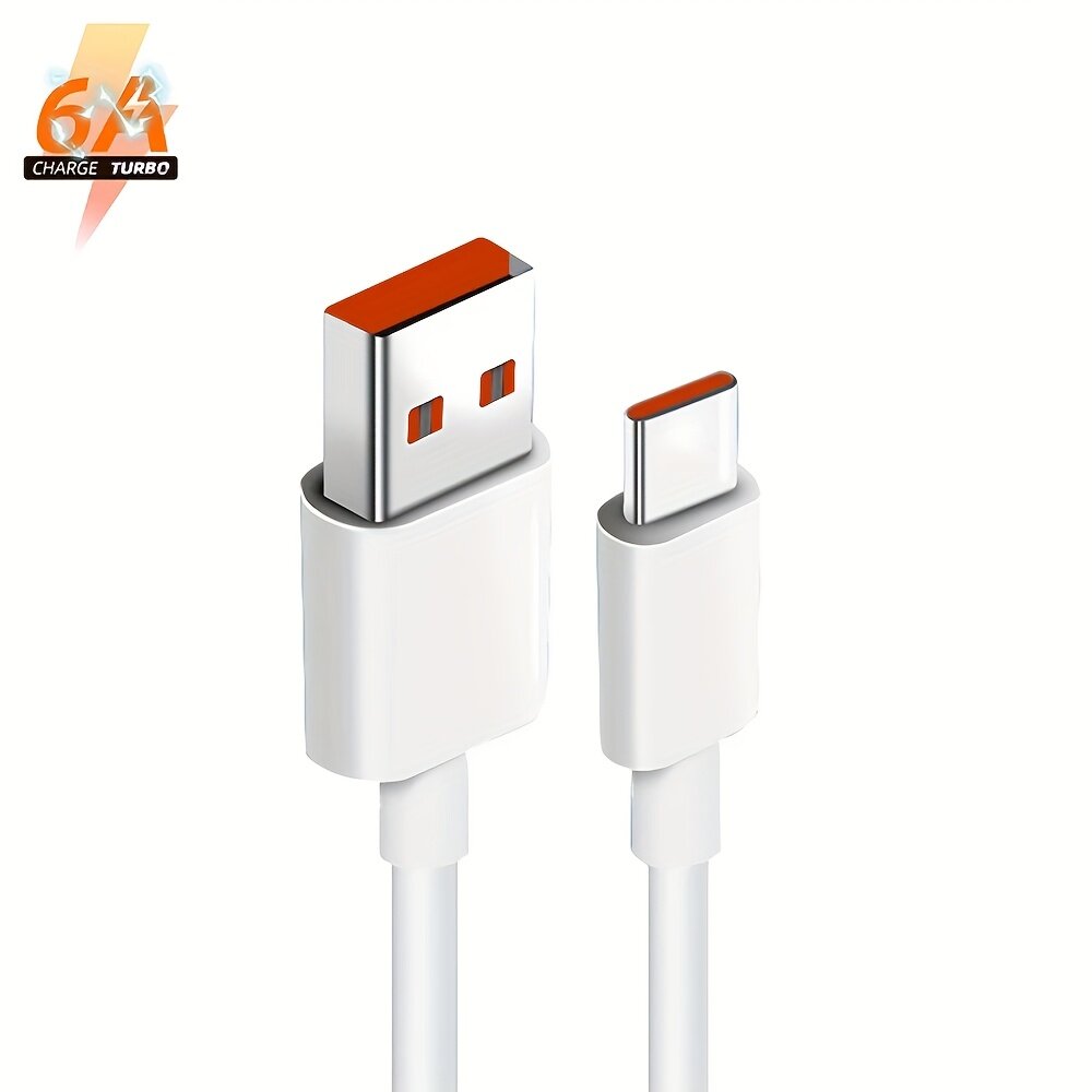 Кабель USB - Type-C 120W быстрая зарядка, 1м, для Xiaomi 15/14/13/12/11/10 Ultra, Redmi K80/K70/K60 Note14/13/12 Turbo 4/3/2, POCO X7/M7/F6