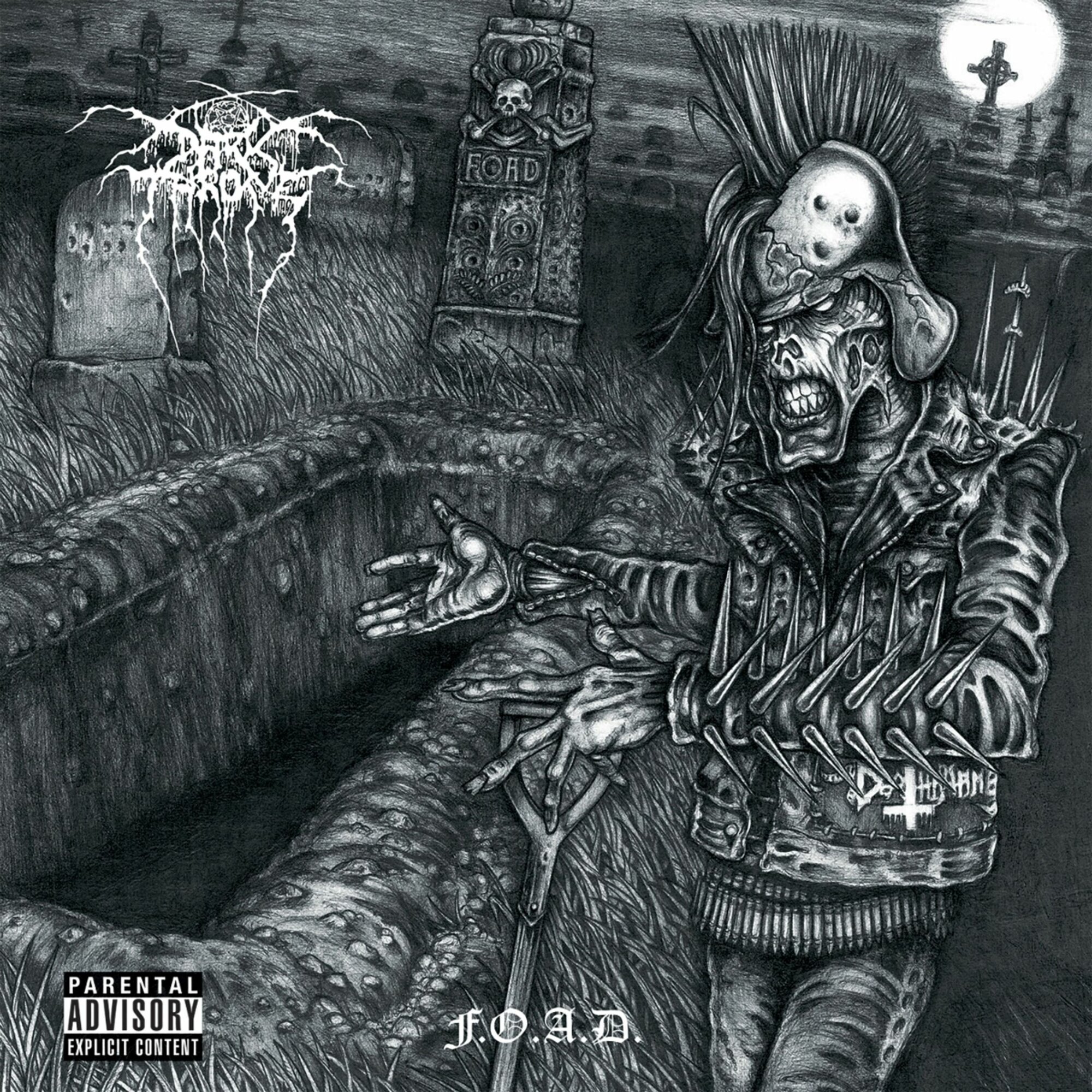 Музыкальный диск Darkthrone - F.O.A.D. (CD) 2025, Jewel