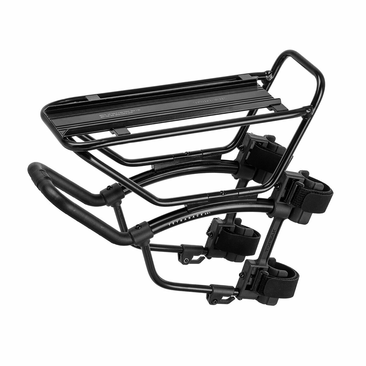 Велобагажник передний для гравийных и шоссейных велосипедов Topeak Tetrarack GR1 (TA2417), цвет Чёрный