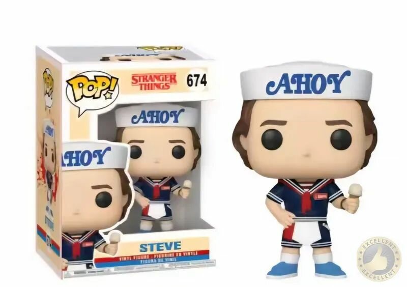 Funko Pop Серия Очень странные дела /Steve Scoops Ahoy