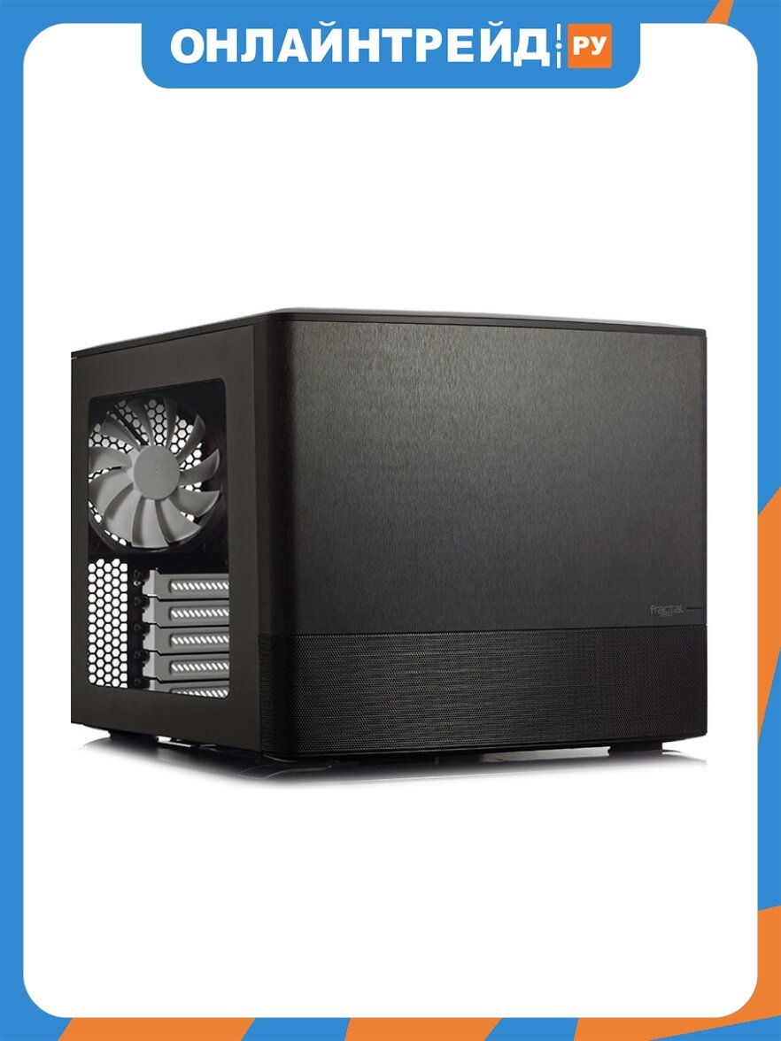 Корпус Fractal Design NODE 804 Black mATX [FD-CA-NODE-804-BL-W] Window