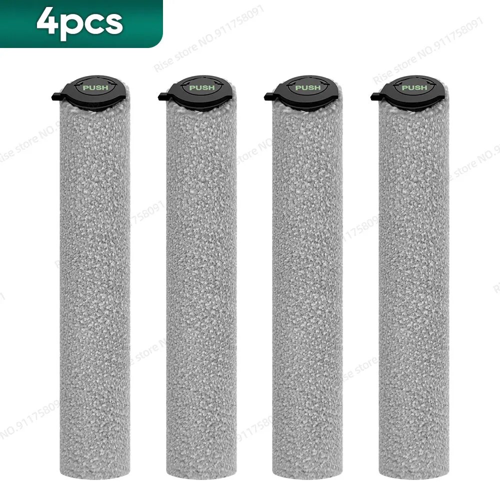 Запчасти OSSIEAO для MOVA S70 Roller / S70 Ultra Roller / S70 Pro Roller Серый, 4 rollers