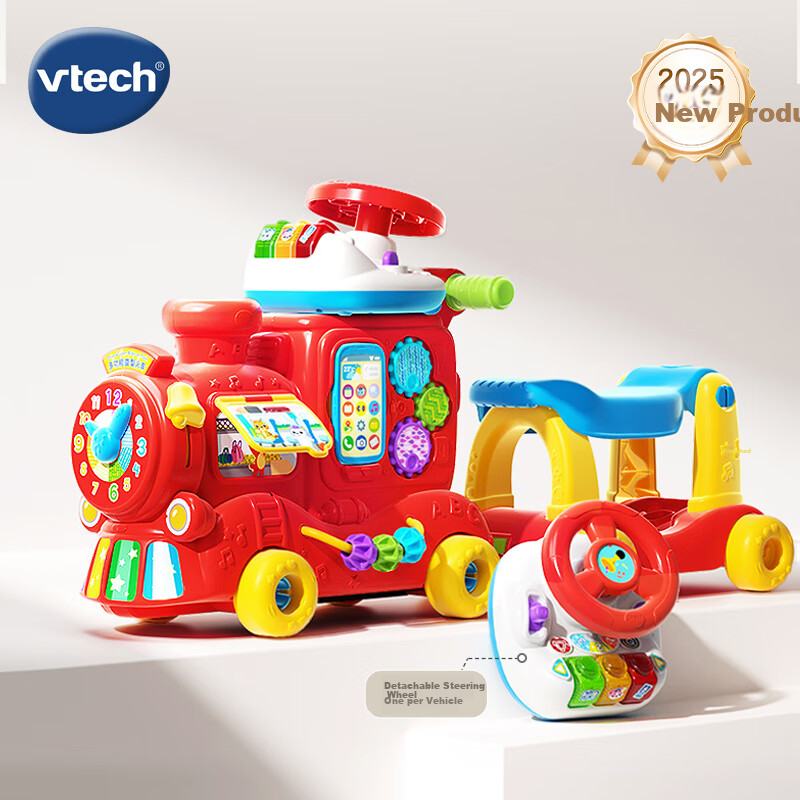 VTech Билингвальный маленький поезд обучающий ходунки игрушка для малышей мальчики девочки Цвет：Многофункциональный