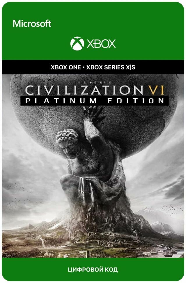 Игра Sid Meier’s Civilization VI Platinum Edition для Xbox One/Series X|S (Турция), русский перевод, электронный ключ