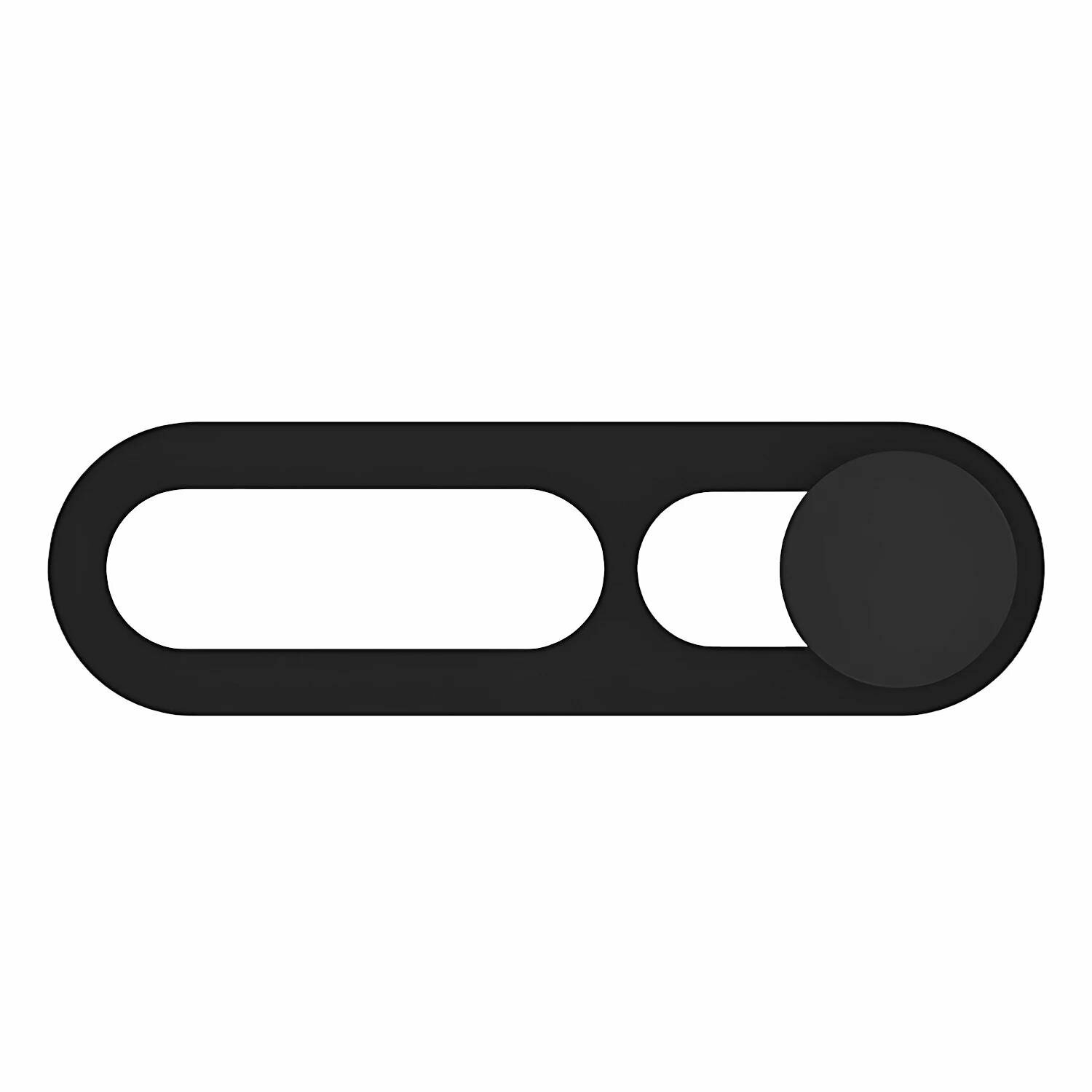 Слайдер-шторка для фронтальной камеры смартфона с защитой от подглядывания, черный, 1 шт.